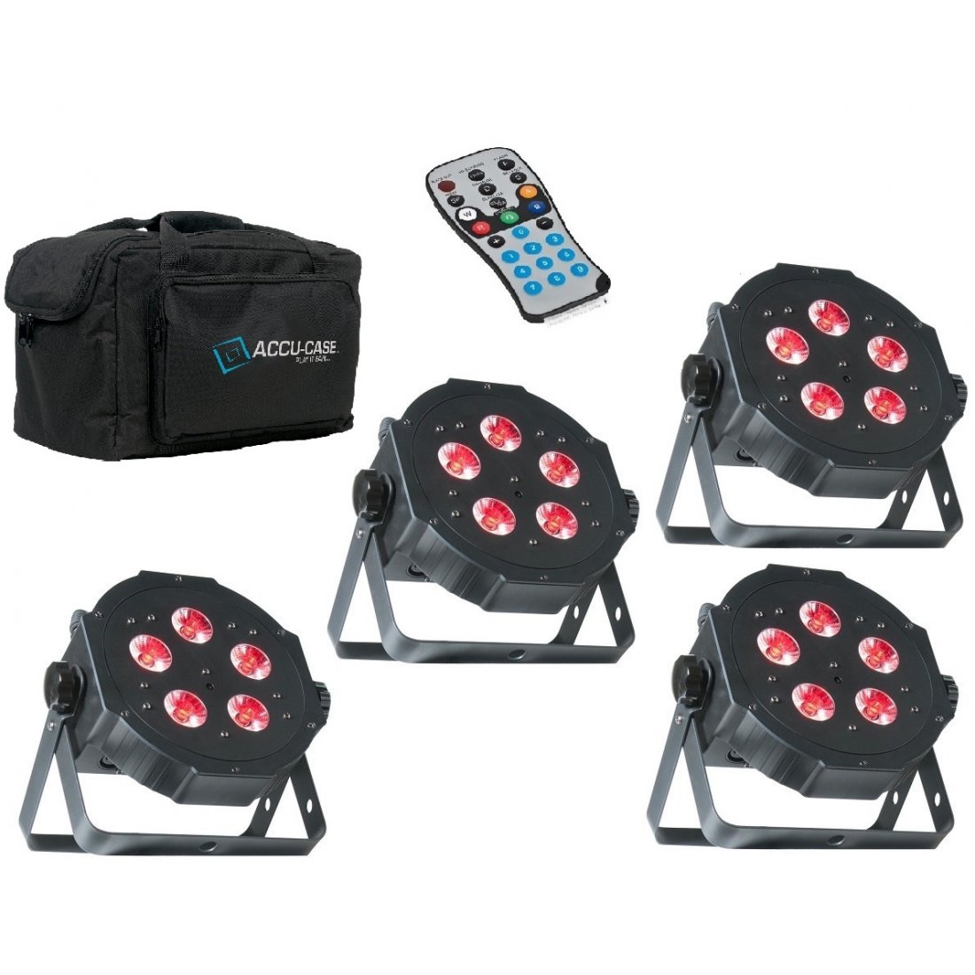 ADJ Mega TriPAR Pofile PLUS 4v1 4-PACK