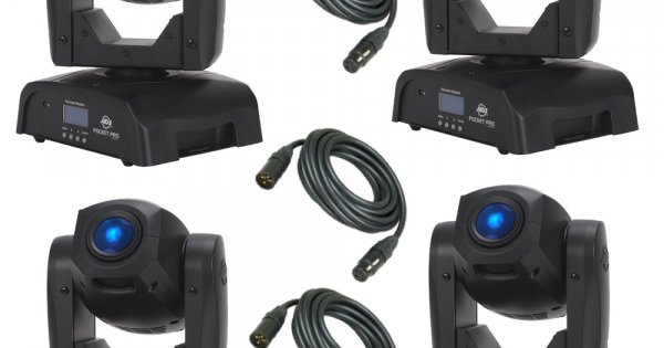 ADJ Pocket PRO 4-PACK