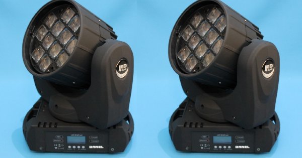 Danel LED Flower Beam Q-12x12W RGBW 2-PACK